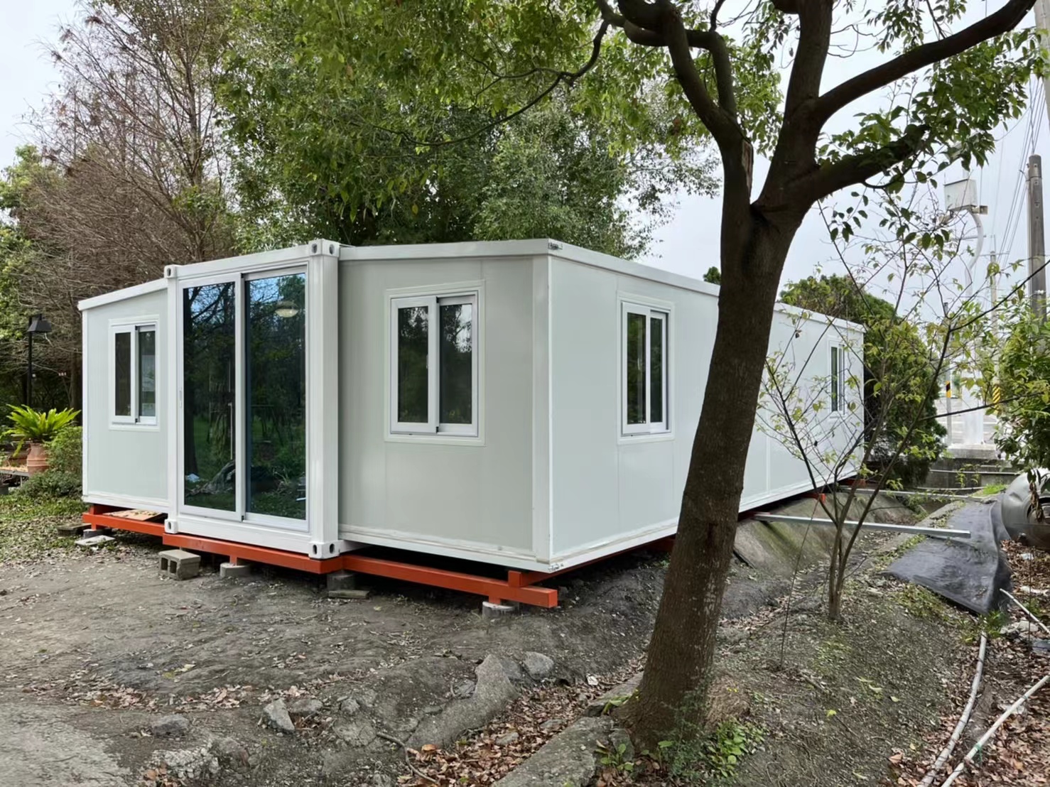 30ft Expandable Container House For Australia Factory Expandable